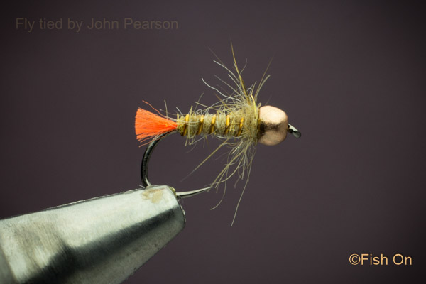 Tag Nymph (orange & ginger)