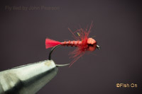 Tag Nymph (orange & ginger)